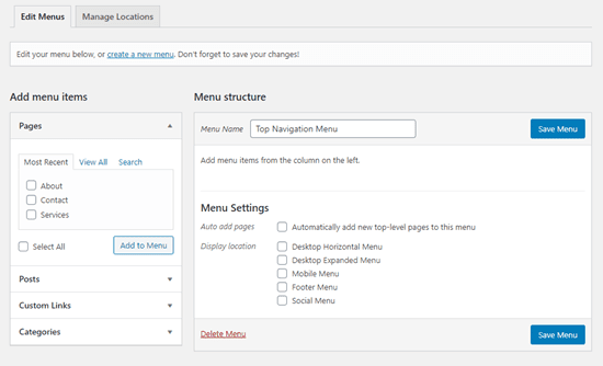 How To Add Navigation Menu To Your WordPress Website In 2022 